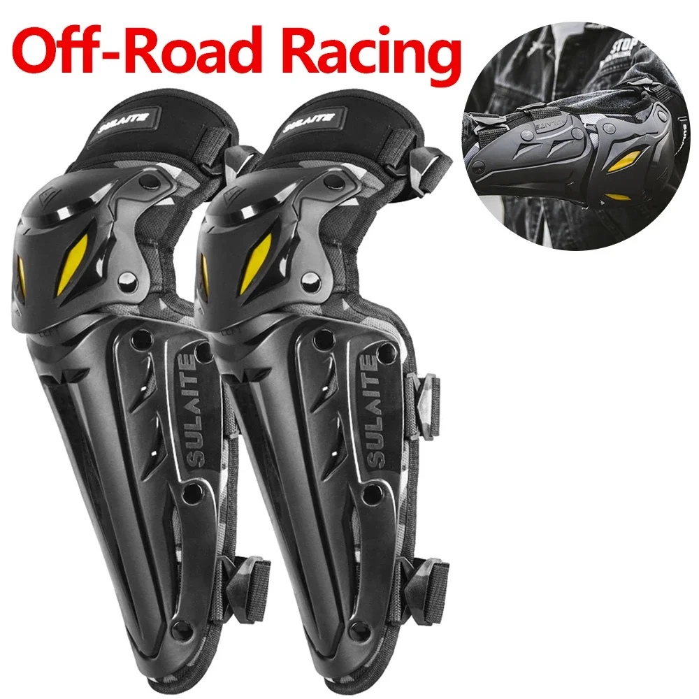 Motocross-Knee-Pads-Moto-Protection-Riding-Elbow-Guard-Motorcycle-Off ...