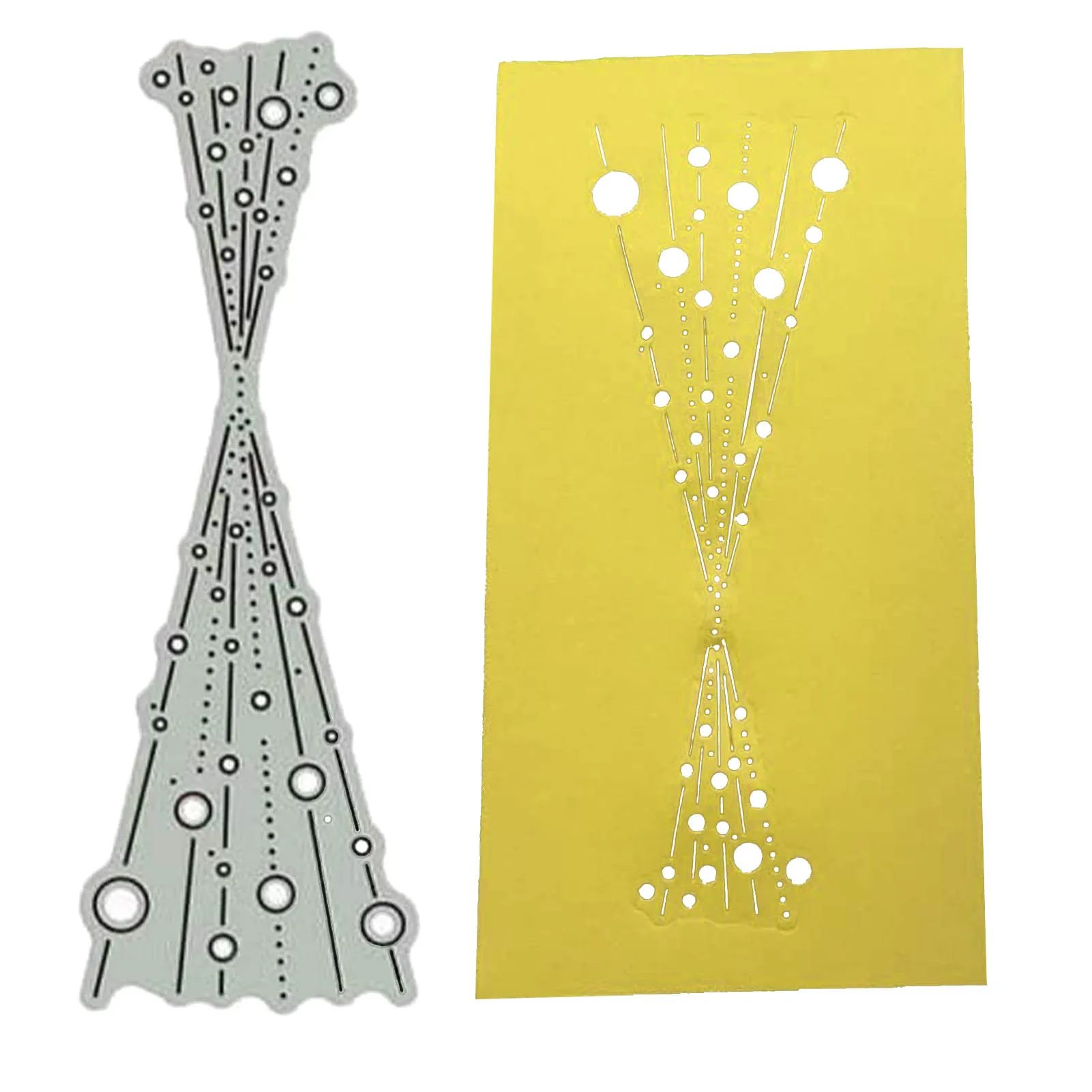 Making-Metal-Cutting-Dies-Line-Embossing-Craft-Card-Bubble-Spotty-Paper ...