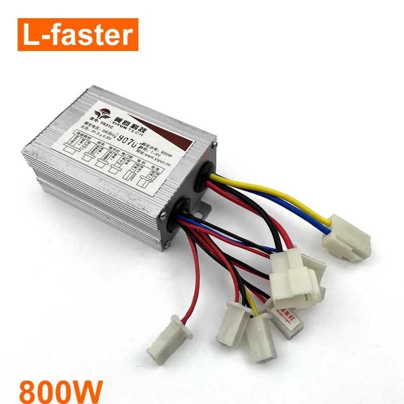 36v 800w Electric Brushed Motor Controller Spare 48v Speed Control ...