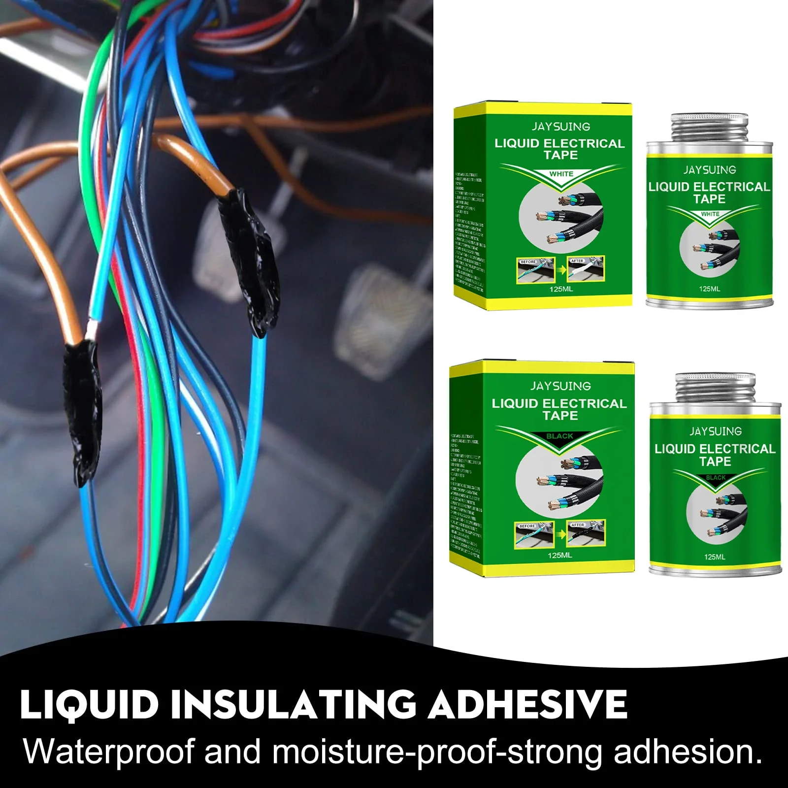 100-260ml-Waterproof-Liquid-Electrical-Tape-Insulating-Tape-Repair ...