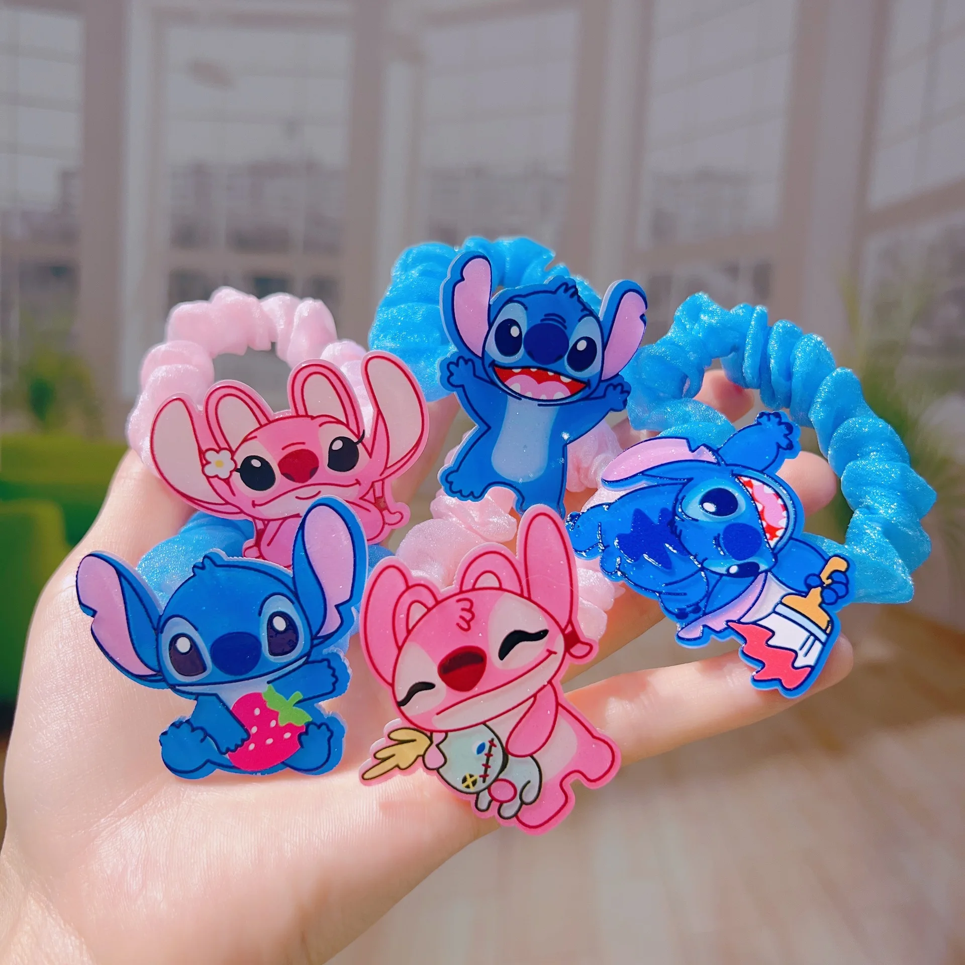 Disney-bandas para el pelo de Lilo & Stitch para niña, accesorios para ...