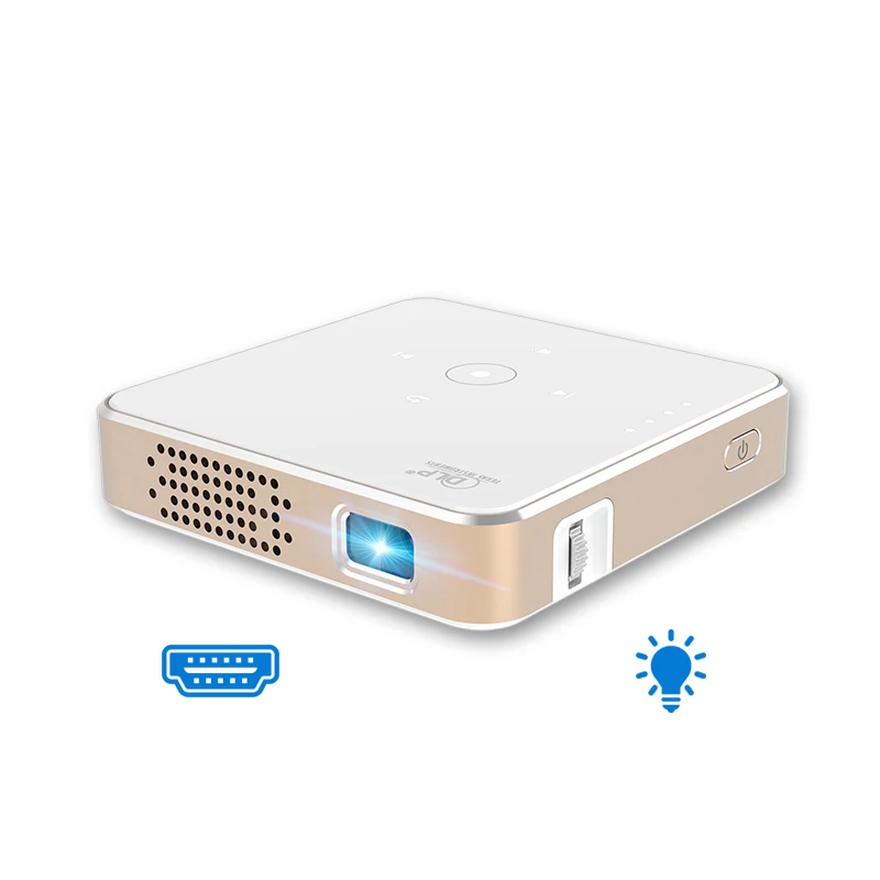 Aome Multimedia Mini Dlp Projector P30 Led Video Beamer Built-in ...