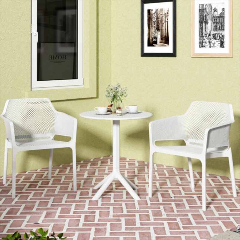 3-Pieces-Outdoor-Chair-Patio-Lawn-Garden-White-Nordic-Modern-Outside ...
