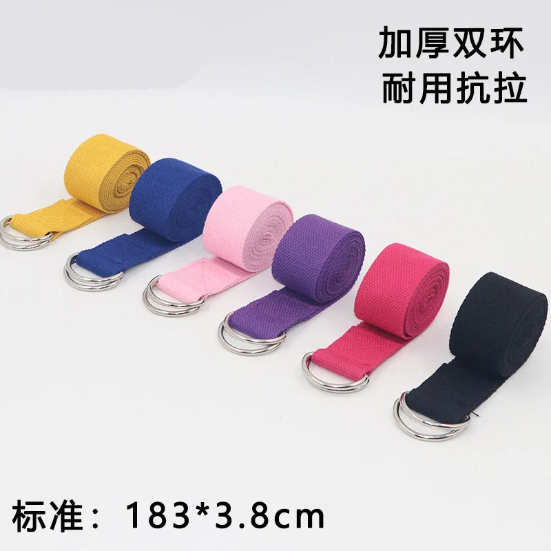 Yoga-Belt-Stretching-Tension-With-Yoga-Yoga-Belt-Cotton-Belt-Brace-With ...