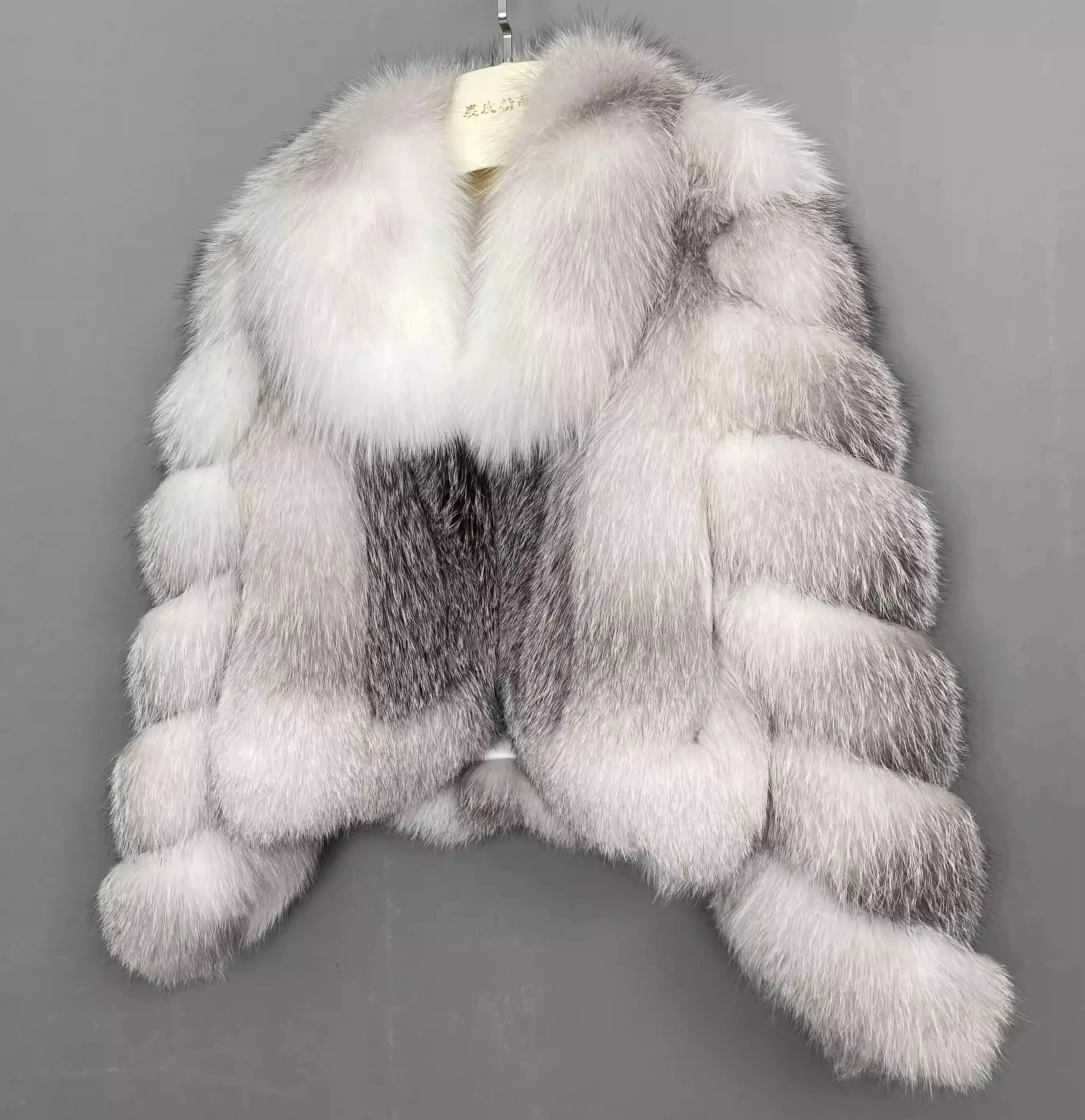 Women-s-Fur-Real-Fox-Fur-Coat-Long-Sleeve-Luxury-Natural-Fox-Cloth-Turn ...
