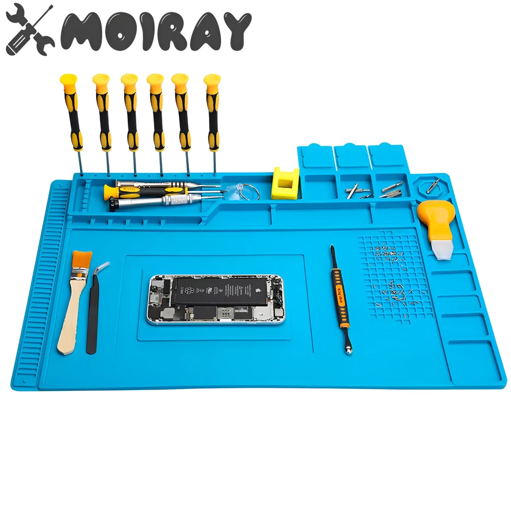 ESD-Heat-Insulation-Soldering-Mat-Computer-Phone-Repair-Tool-Kit ...