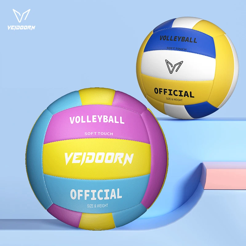 Veidoorn Professional Volleyball Size 5 Premium Soft Touch Durable PVC ...