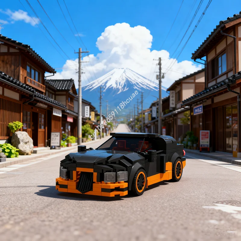 334pcs MOC Bugatti Veyron City Champions Model Building Blocks Assemble ...