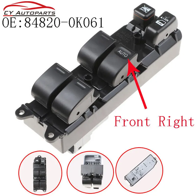 RHD-Driver-Side-Electric-Power-Master-Window-Switch-Button-For-Toyota ...