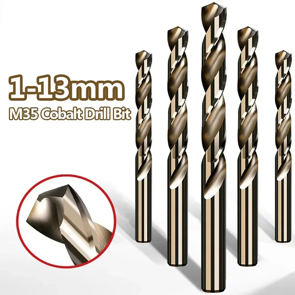 1PC 1mm-6.5mm M35 Cobalt Drill Bit HSS Drill Bit M35 For Stainless ...