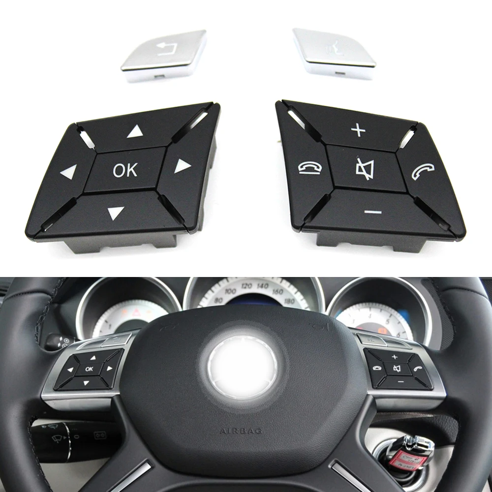 Car-Steering-Wheel-Menu-Control-Switch-Button-For-Mercedes-Benz-C-E-A ...