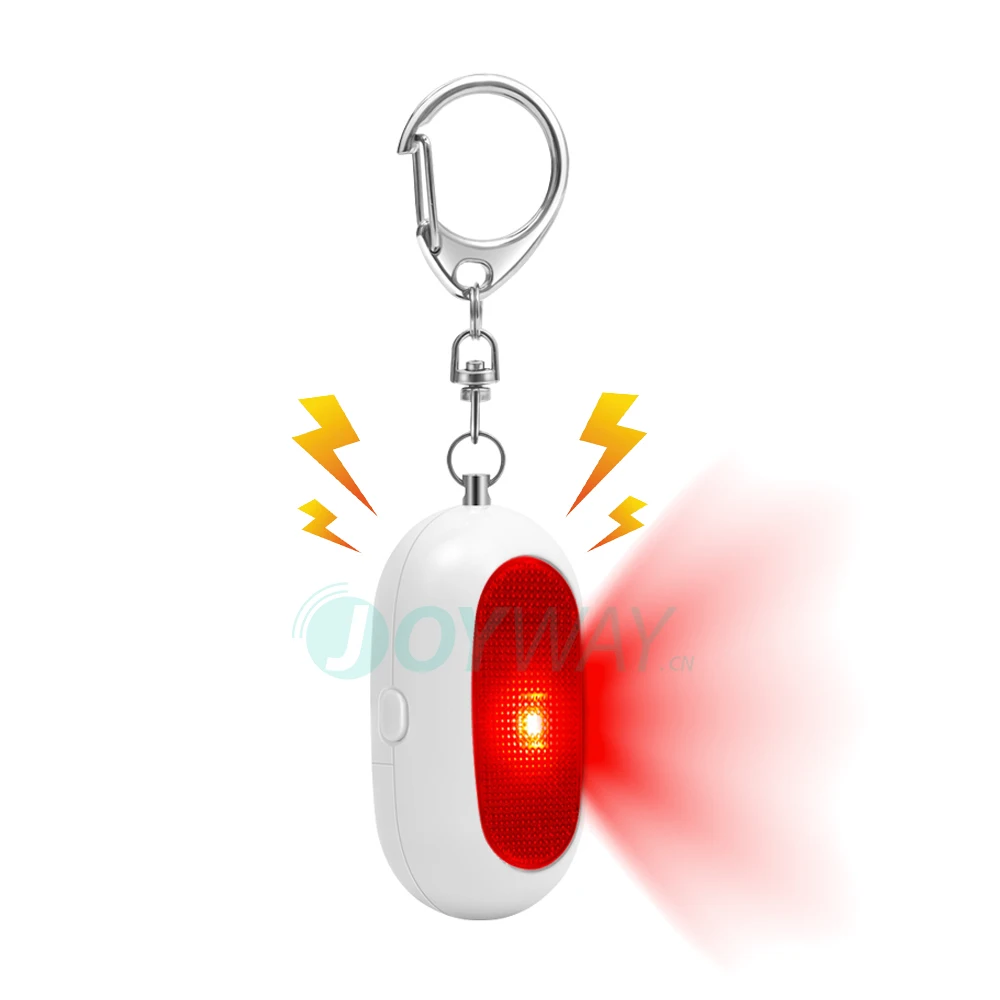 3PCS JOYWAY Personal Alarm Keychain Led Light Mini Safety Alarm ...
