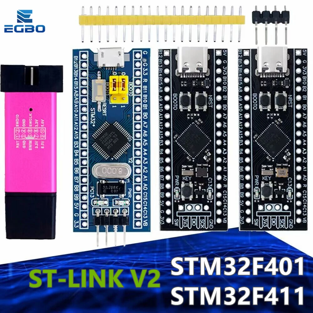 Programador de descarga de simulador ST LINK V2 STM32F103C8T6 ARM STM32, placa de desarrollo de ...