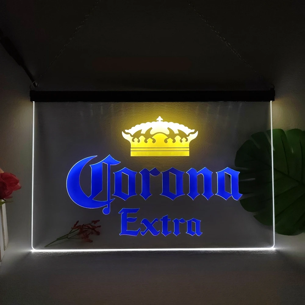 Corona-Extra-Beer-Bar-Pub-Cafe-Multicolour-Luminous-Sign-with-Neon ...