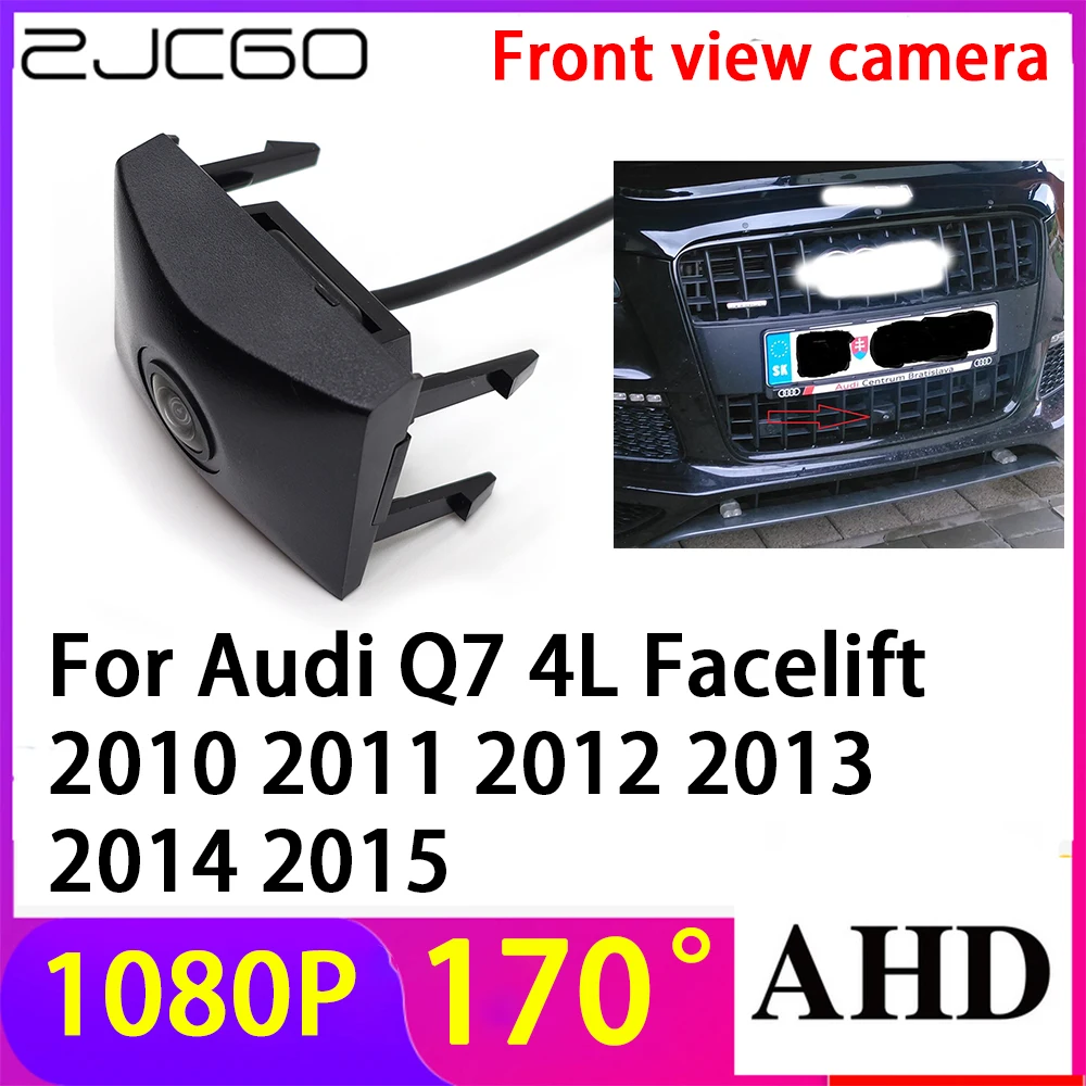 ZJCGO-AHD-1080P-LOGO-Car-Parking-Front-View-Camera-Waterproof-for-Audi ...