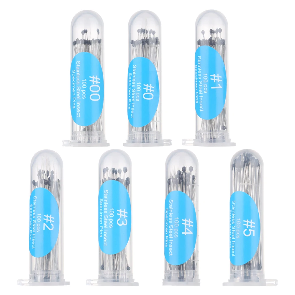 Stainless-Steel-Specimen-Needle-Insect-Pins-With-Plastic-Box-For-School ...