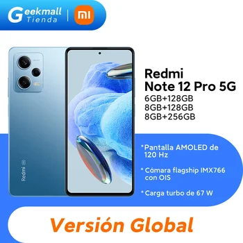 Versión Global Xiaomi Redmi Note 12 Pro 5G Smartphone Cámara 50MP OIS ...