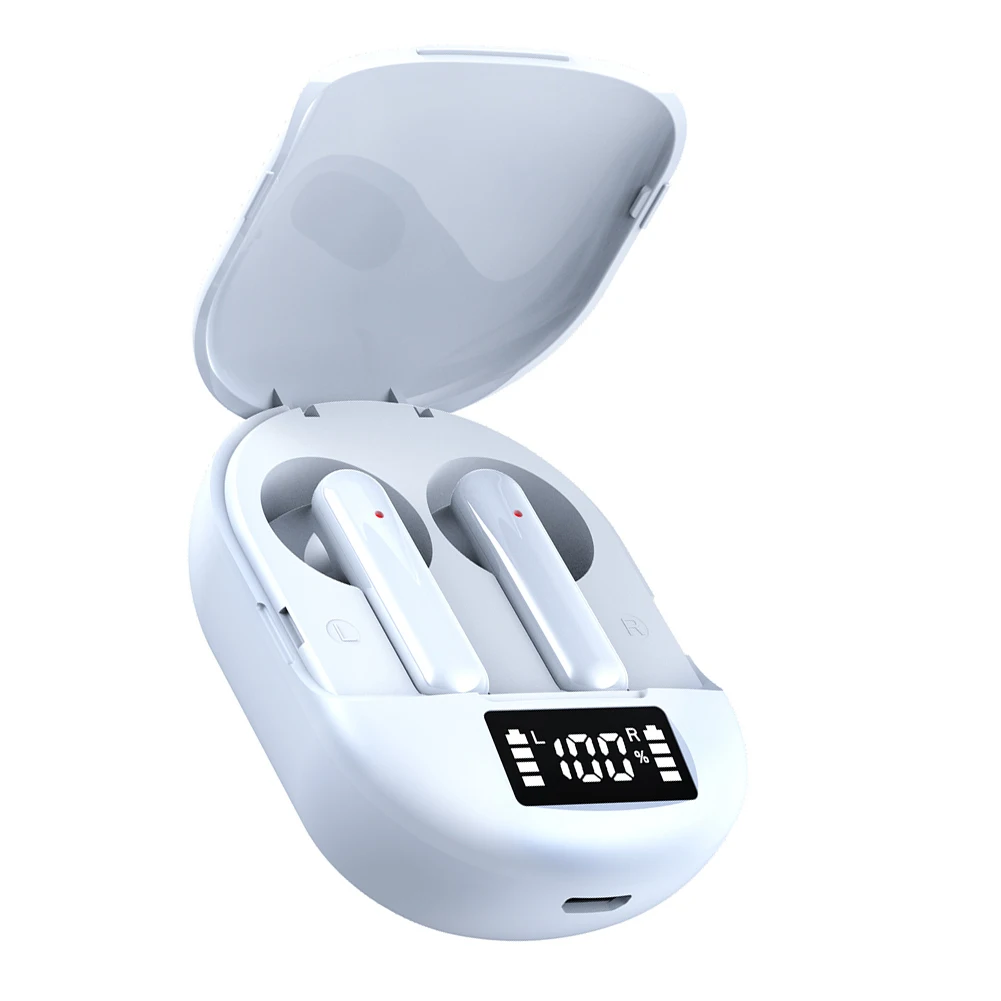 K40-Wireless-Earbuds-LED-Digital-Display-In-Ear-Stereo-Headphones-Noise ...