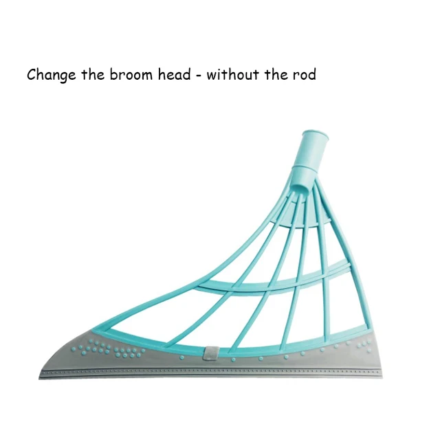 Silicone Broom Multifunctional Cleaning Brooms Floor Wiper Scraper ...