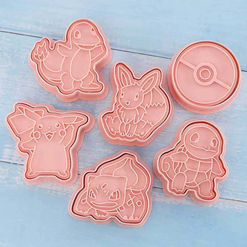 6pcs-Pokemon-Cookie-Mould-Cute-Anime-Figure-Pikachu-DIY-Baking-Tools ...
