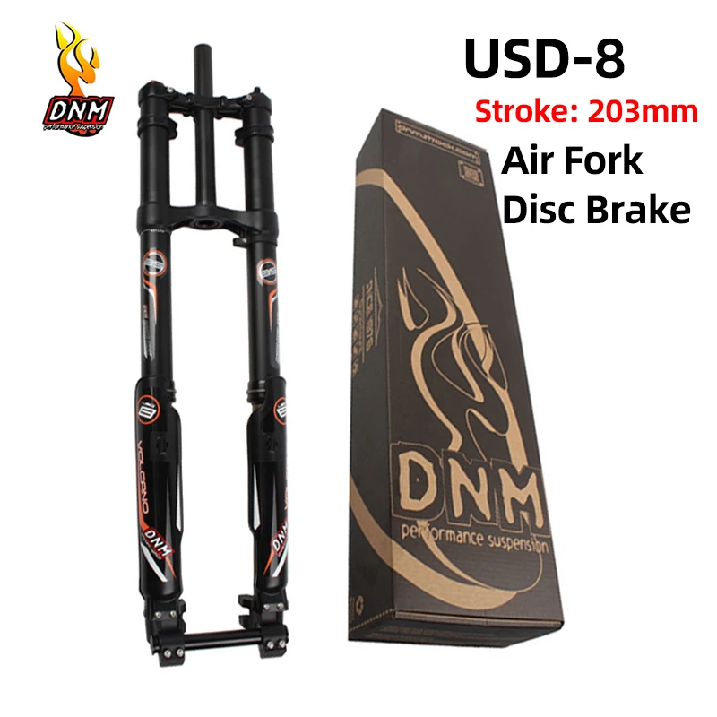 DNM-USD-8-Fork-For-Bicycle-Disc-Brake-26-inch27-5-Double-Shoulder-Air ...