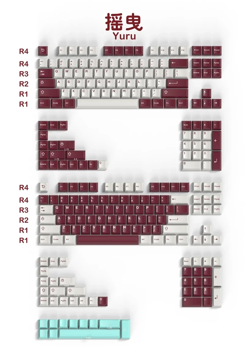 Double Shot Keycap Set | Gmk Keycap Sets | Abs Profile Keycap | Gmk ...