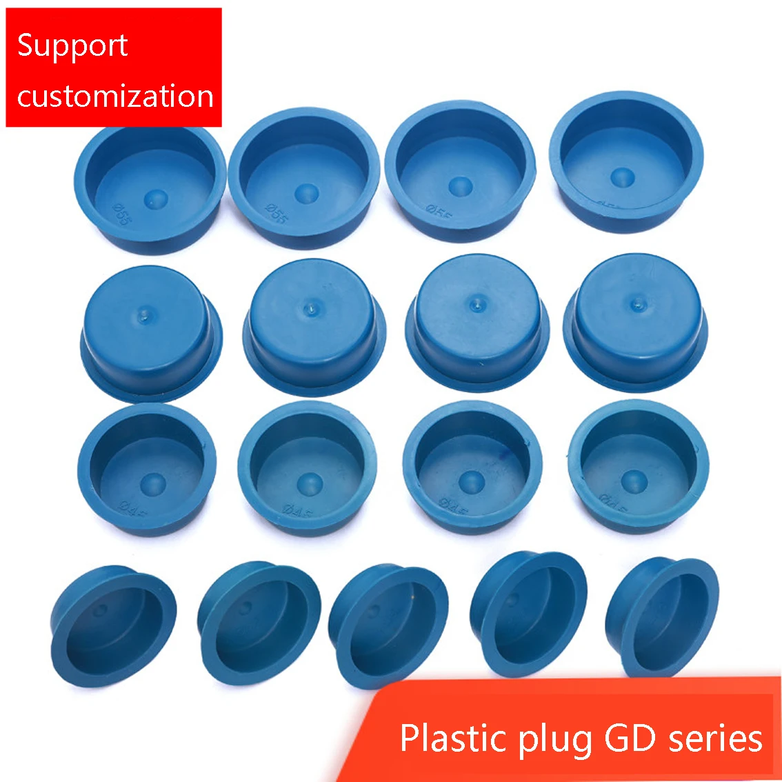 1Pcs-Blue-Plastic-Plug-For-Dust-Protection-Blind-Cover-Seamless-Steel ...