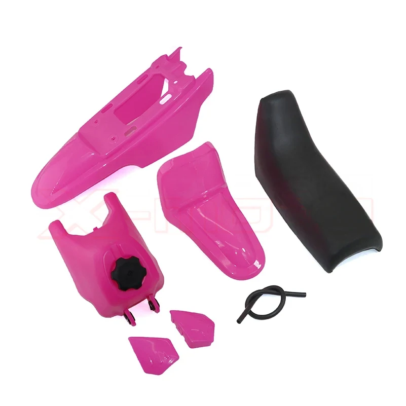 Motorcycle Plastic Front & Rear Kit Body Fender Cover Tank Seat ...