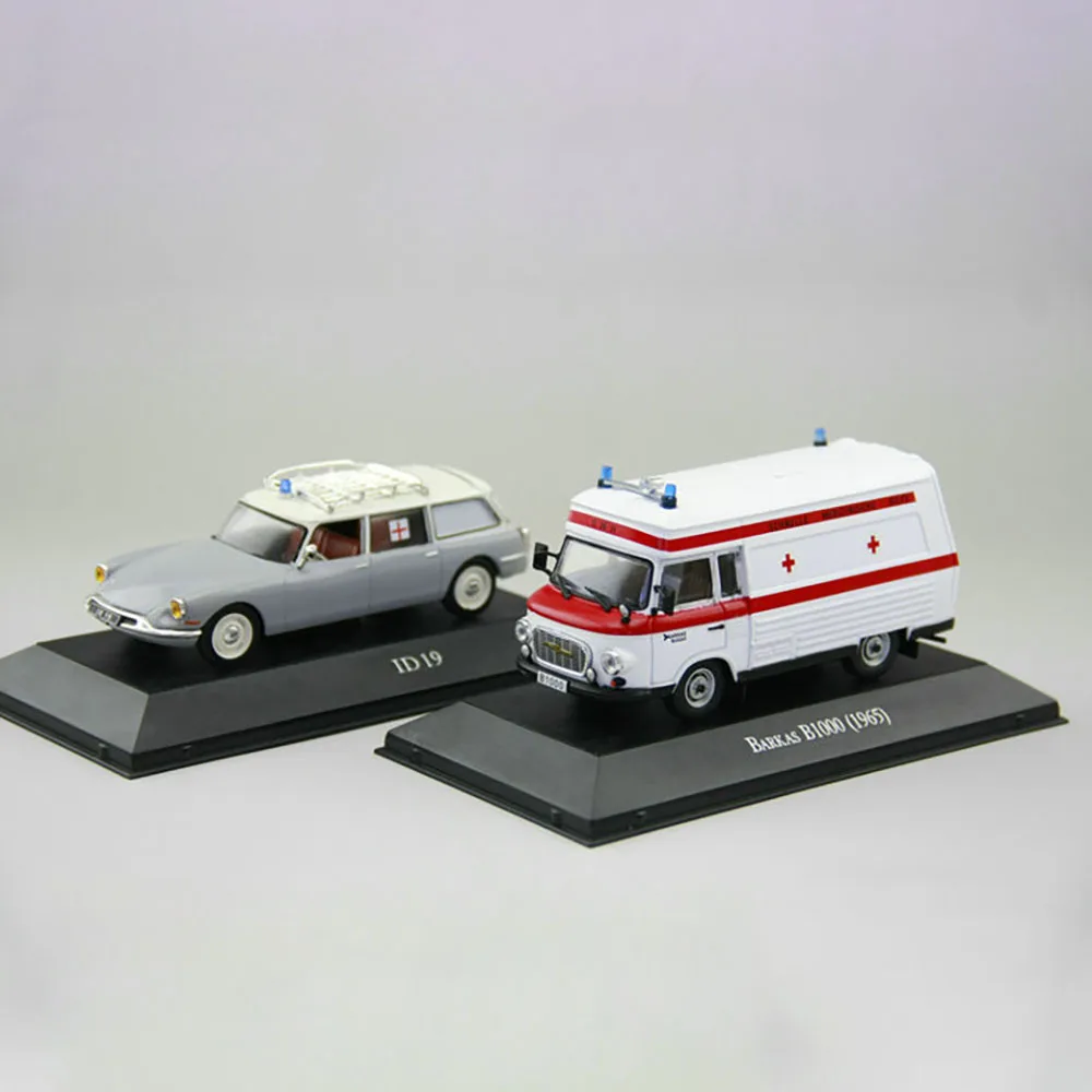 Die-cast-1-43-Scale-Citro-Id19-Ambulance-Alloy-Static-Classic-Rescue ...