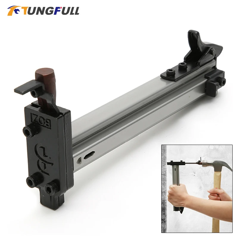 Manual Steel Nail Gun Hand Nail Gun Semi Automatic Cement Wire Slot ...