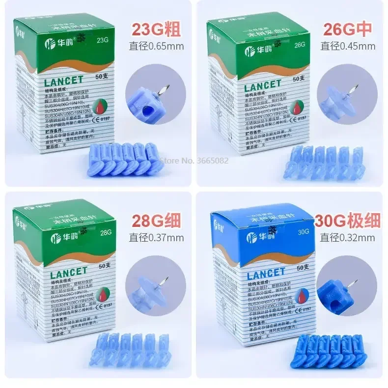 30G 28G 26G 23G Lancets Needle Sterile Disposable Phlebotomy Needle ...