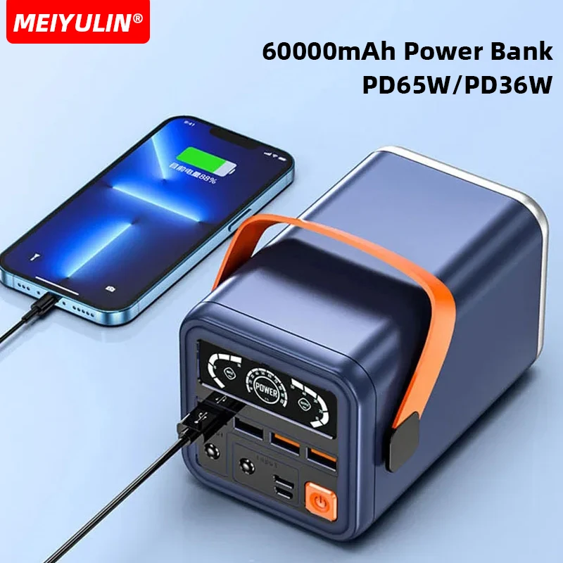 60000mAh-Portable-Power-Bank-USB-C-PD65W-Fast-Charging-High-Capacity ...