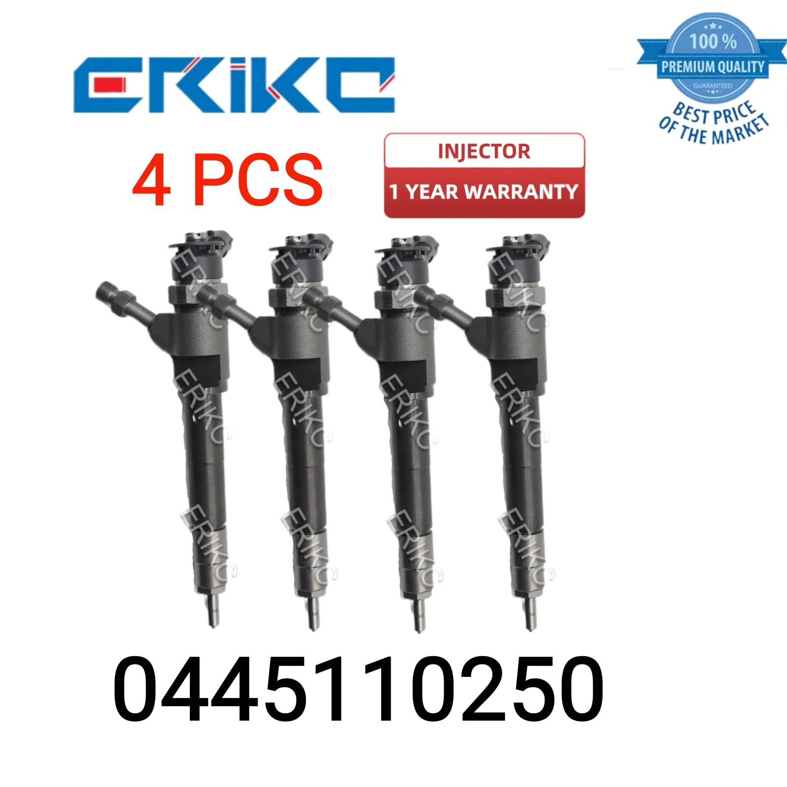 4-PCS-0445110250-Fuel-Injection-0-445-110-250-Common-Rail-Injector-0445 ...