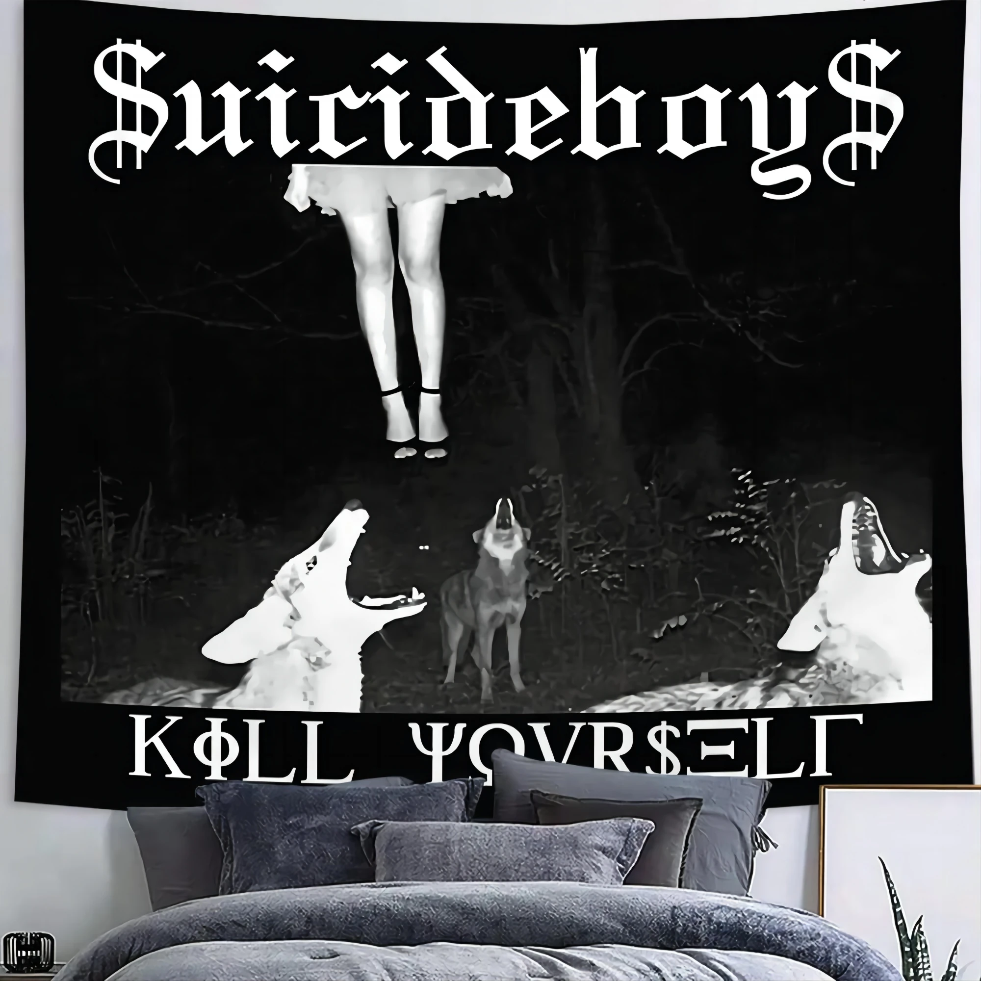 Boutique-Suicideboys-Kill-Yourself-Wall-Tapestry-Rapper-Suicideboys-Tapestry-Aesthetic-Dorm ...