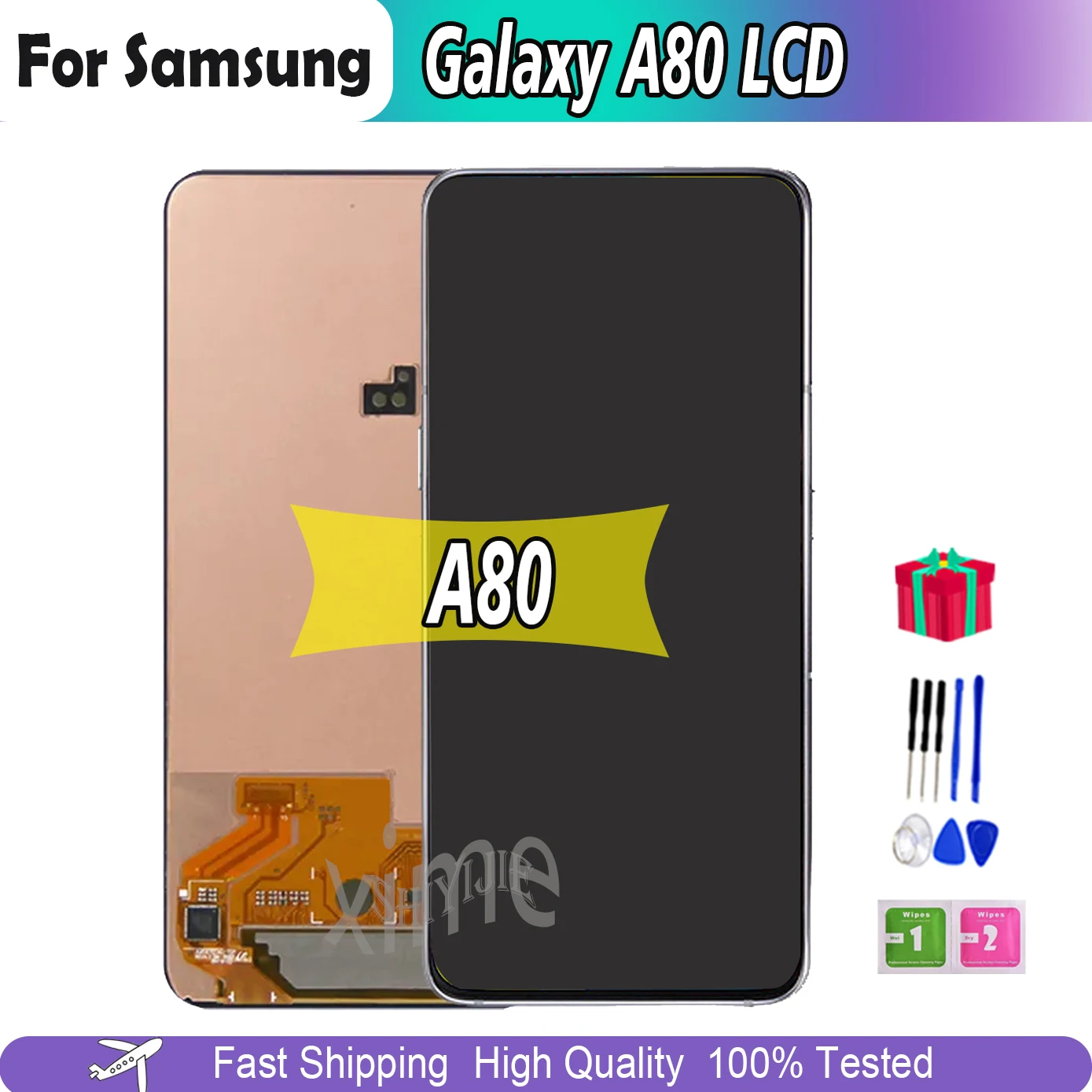 6-7-AAA-Quality-For-SAMSUNG-Galaxy-A80-LCD-A805F-A805X-A805N-A8050 ...