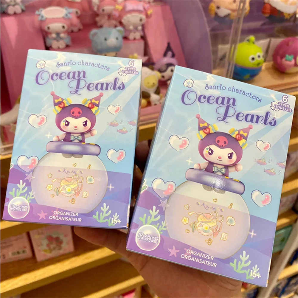 Genuine Ocean Pearl Series Sanrio Storage Jar Blind Box Kuromi ...