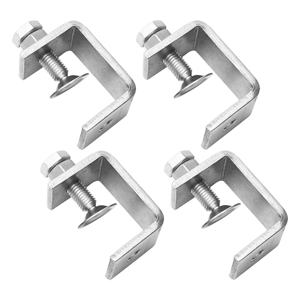 1-2-4PCS-Stainless-Steel-C-Clamp-Jaw-Tiger-Clamp-Clip-U-Steel-Pipe ...