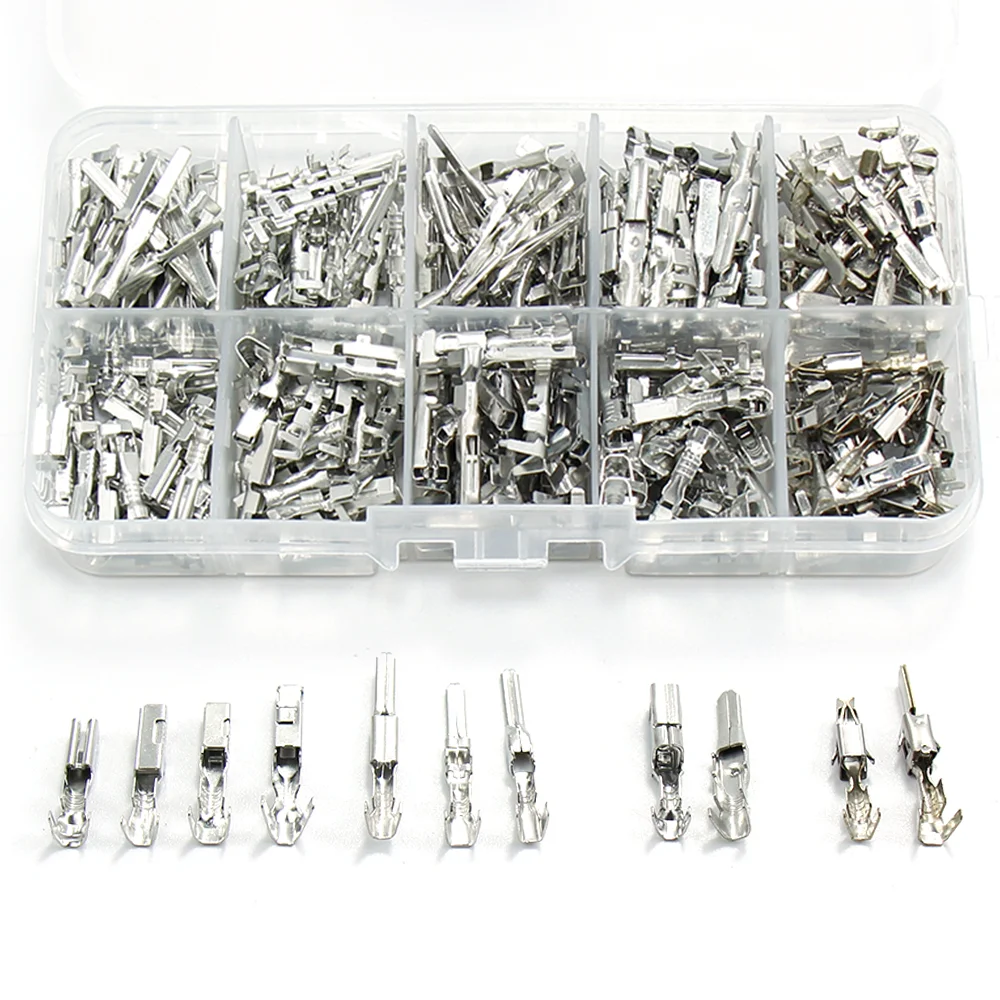 Pieza de conector automotriz de 280 piezas, terminales de prensado ...