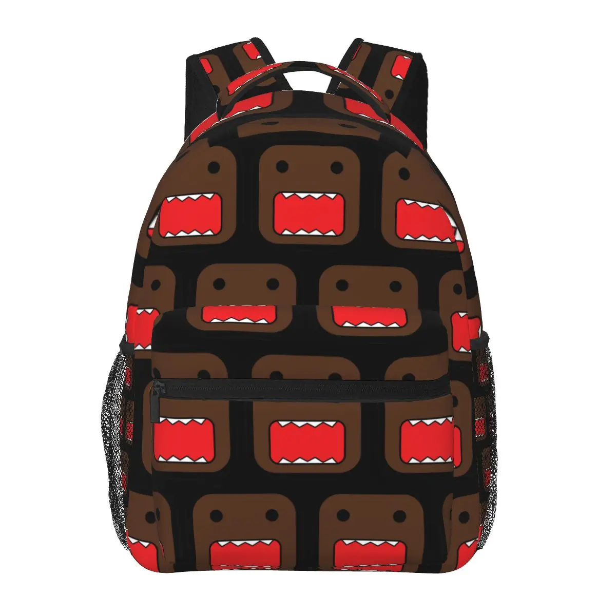 Domo-Mouth-Dice-Head-Backpacks-Boys-Girls-Bookbag-Children-School-Bags ...