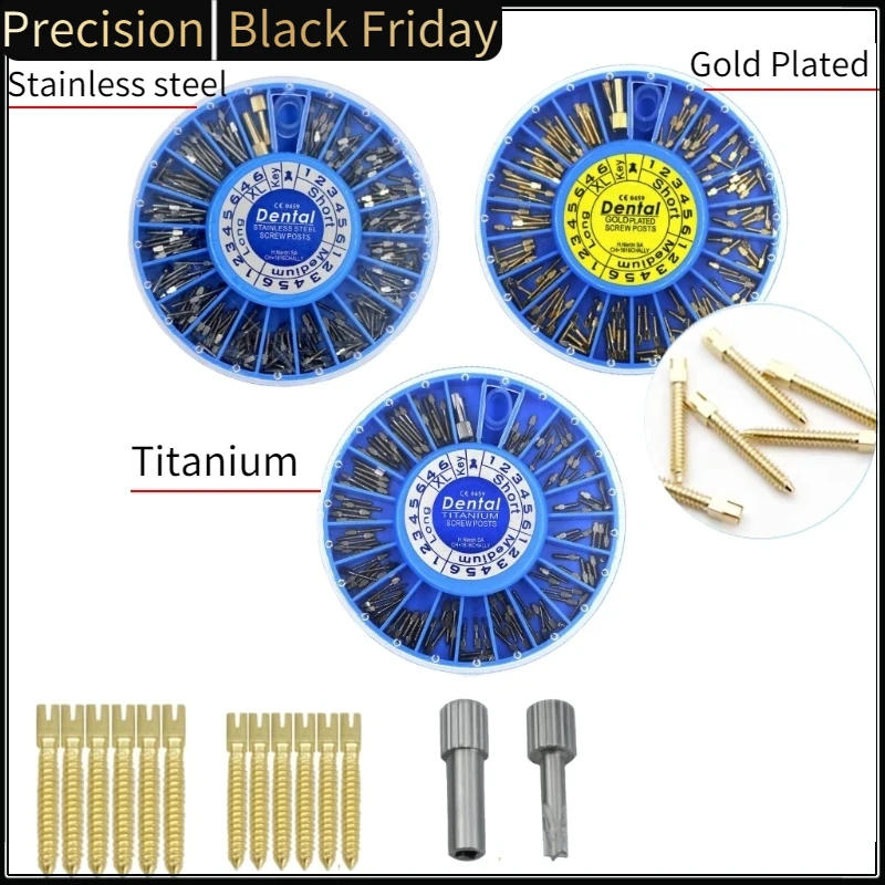 120pcs-box-Dental-Endodontic-Conical-Screw-Post-Endo-Root-Canal-Pins ...