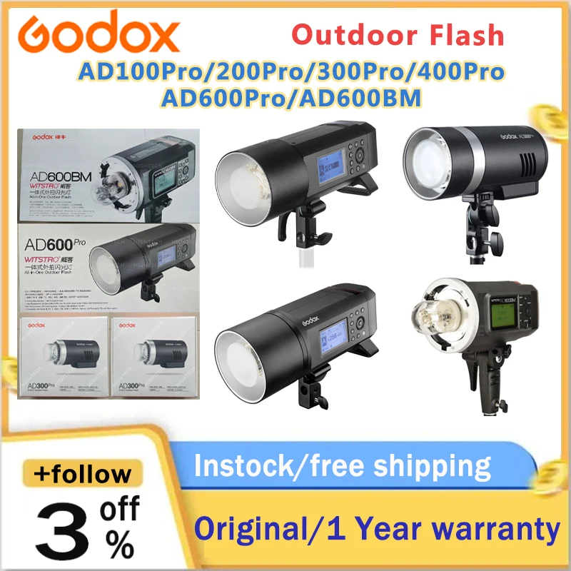 Godox-AD300Pro-AD100Pro-AD200Pro-AD400Pro-AD600Pro-AD600BM-Outdoor ...