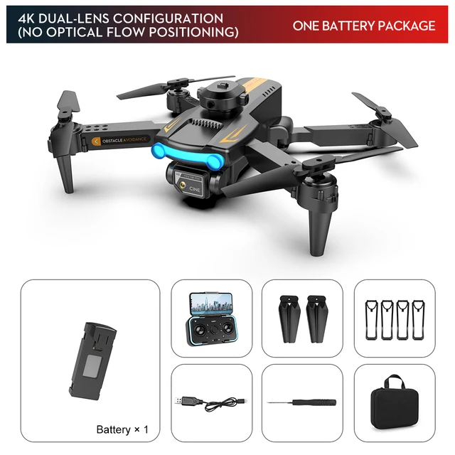 2022 New LSRC XT2 Mini Drone 4K Dual Camera Four Side Obstacle ...