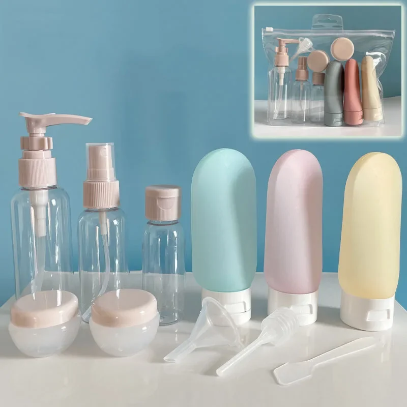 Travel-Bottle-Kit-Refillable-Empty-Container-Lotion-Shampoo-Bottle-Spray-Bottle-Beauty-Makeup ...