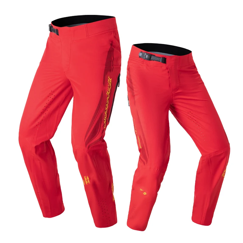 NEW Mountain Bike Pants Cycling Running with Zippered Pocket Outdoor ...
