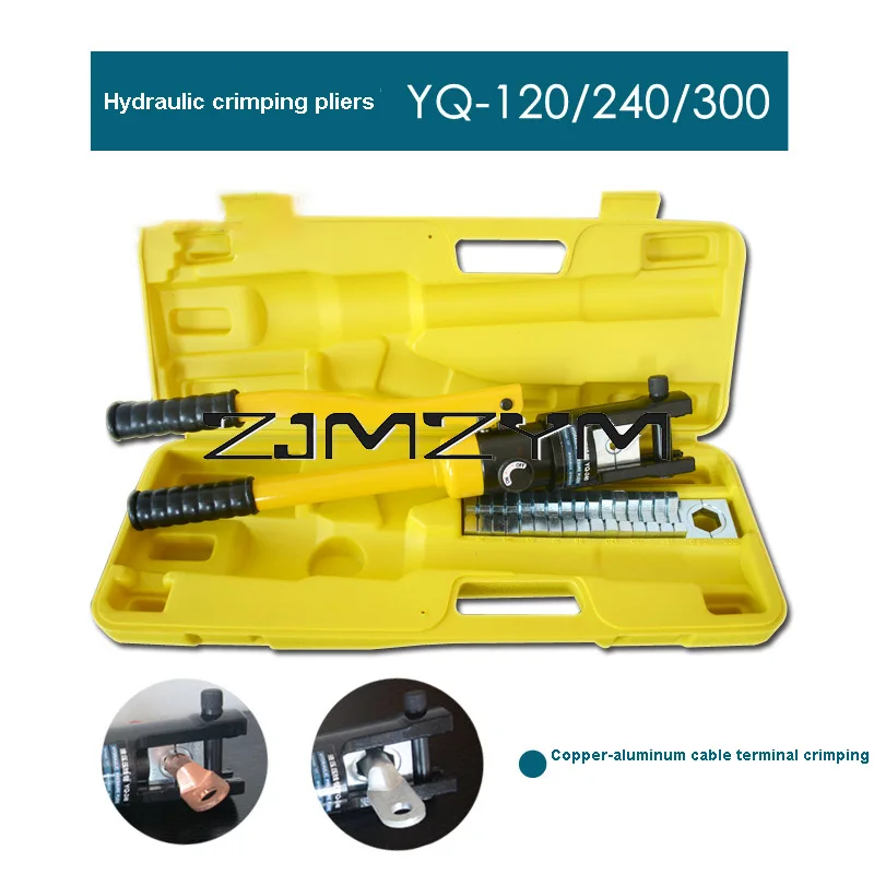 YQ-120-240-300-6-300mm-Hydraulic-Crimping-Pliers-Tools-Cable-Crimpers-Copper-Aluminum-Crimping ...