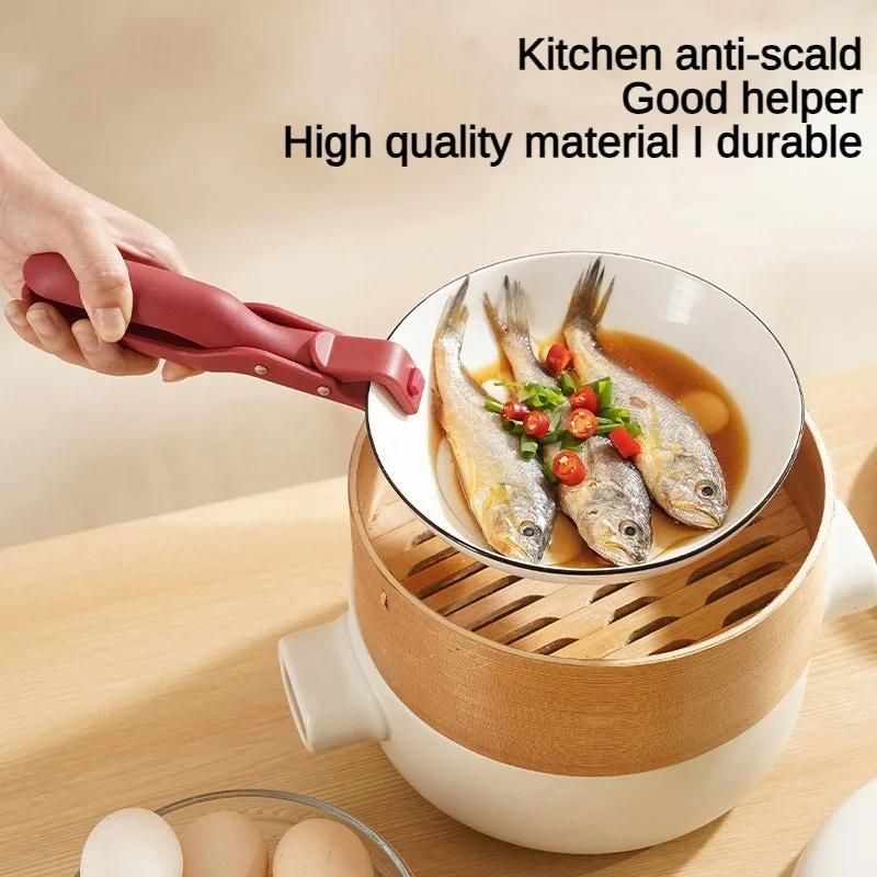 Anti-Scald-Plate-Bowl-Dish-Pot-Holder-Holder-Silicon-Clamp-Anti-hot ...