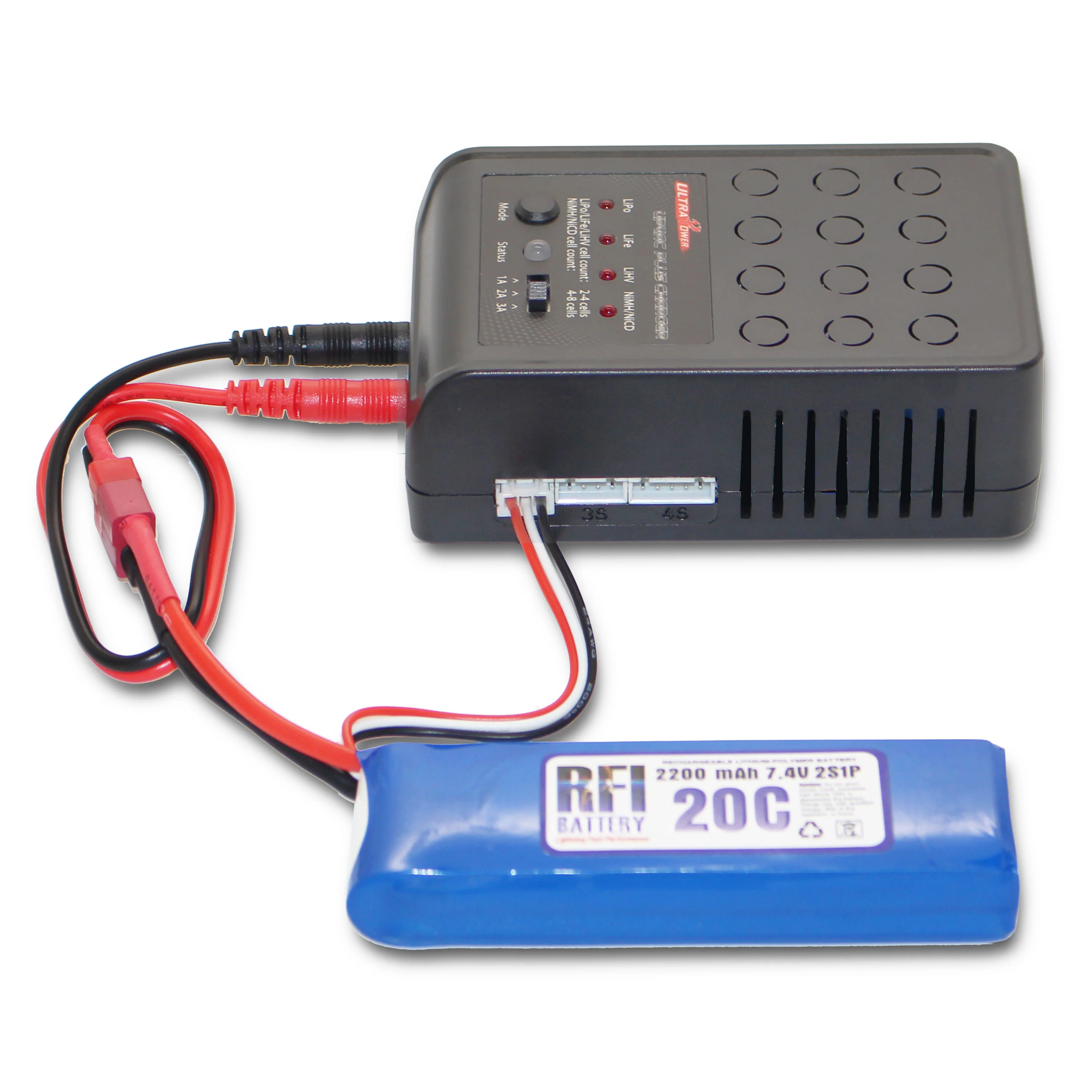 Ultra Power UP4AC PLUS 30W 1A 2A 3A AC Compact Lithium Lipo LiHV LiFe ...
