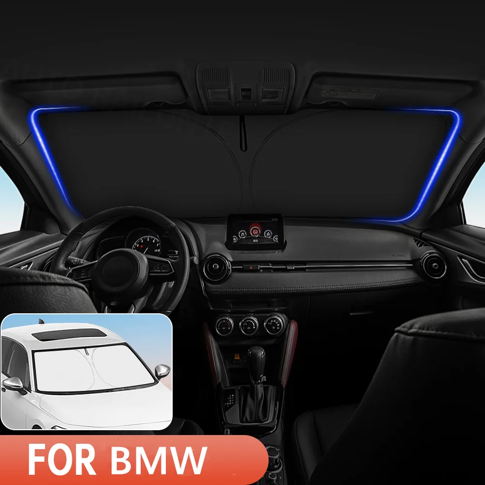 For BMW X1 X3 X4 X5 X6 X7 Car Windshield Sunshade Cover Front Window ...
