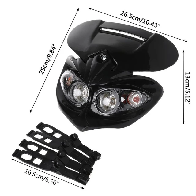 Street Fighter Motorcycle Headlights