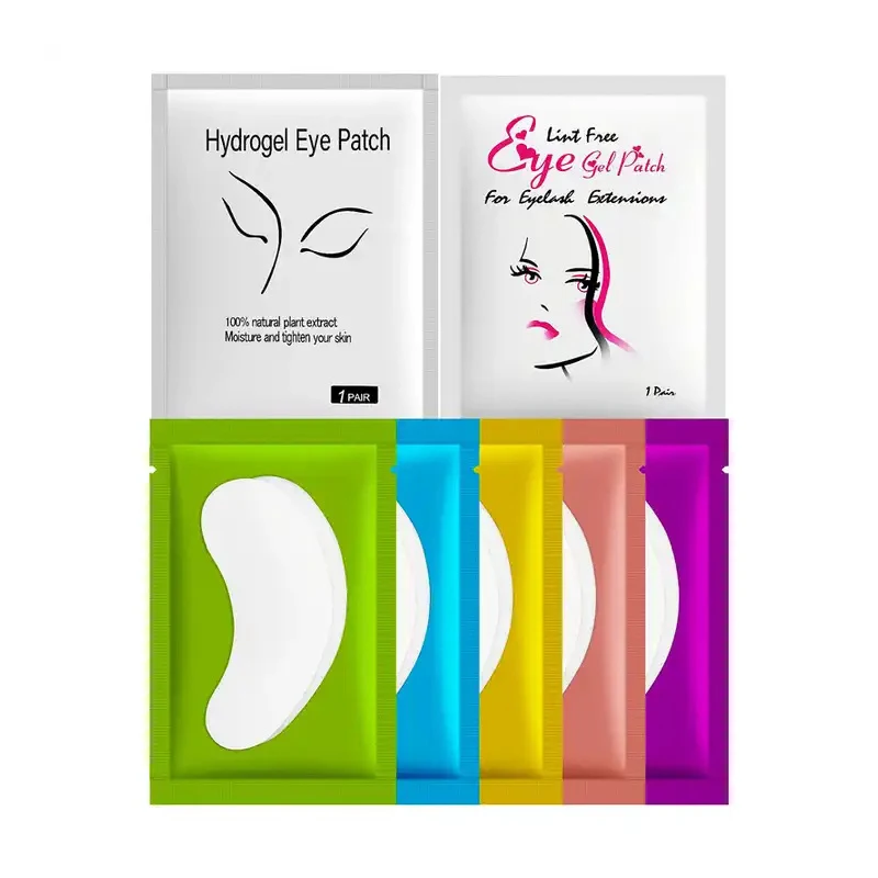 50 Pairs Eyelash Under Eye Patches Eye Pad Isolation Remove Hydrogel ...